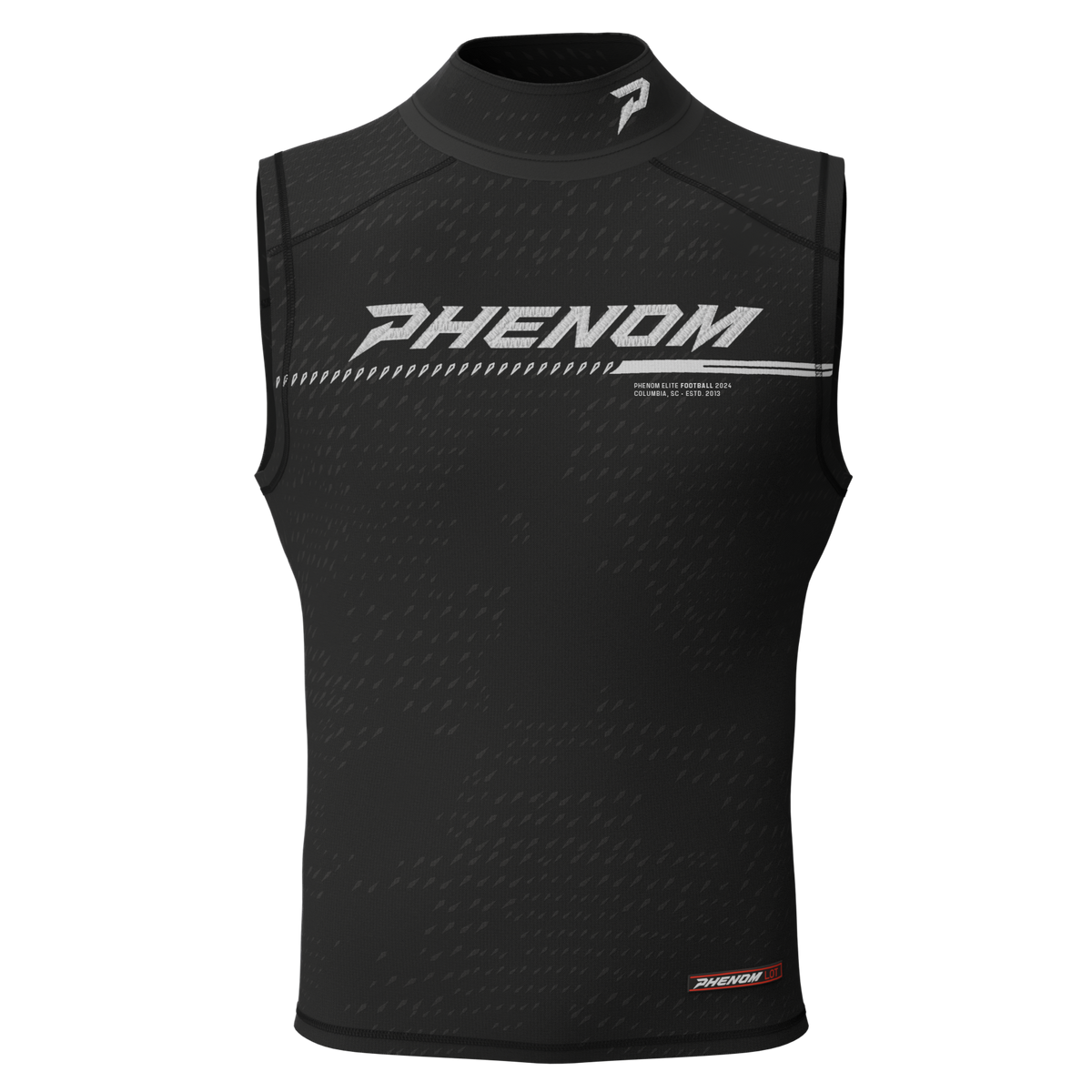 Sleeveless Mock Neck Compression Shirt — Phenom Elite Brand