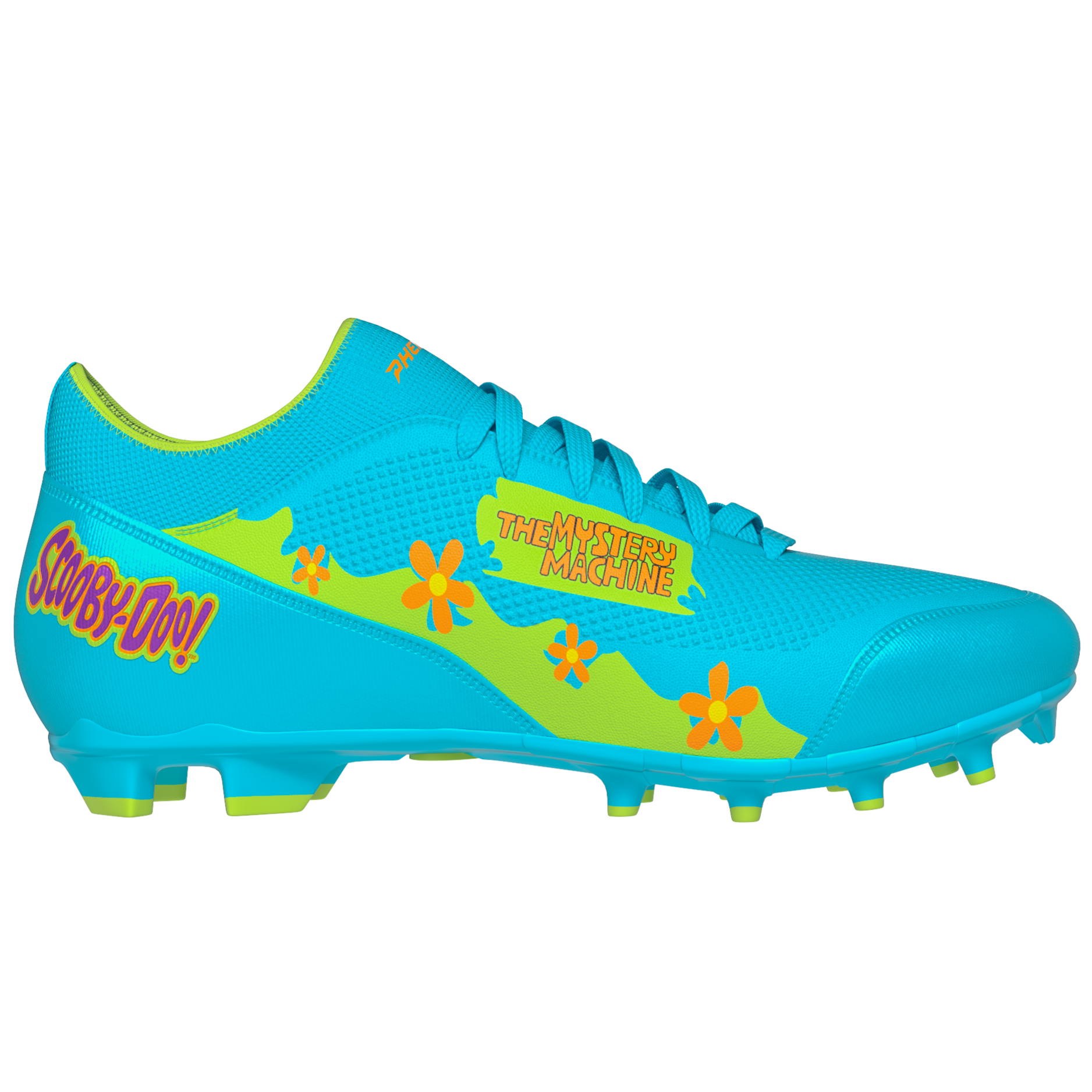 Scooby-Doo Mystery Machine Football Cleats - Velocity 3.0 by Phenom El ...