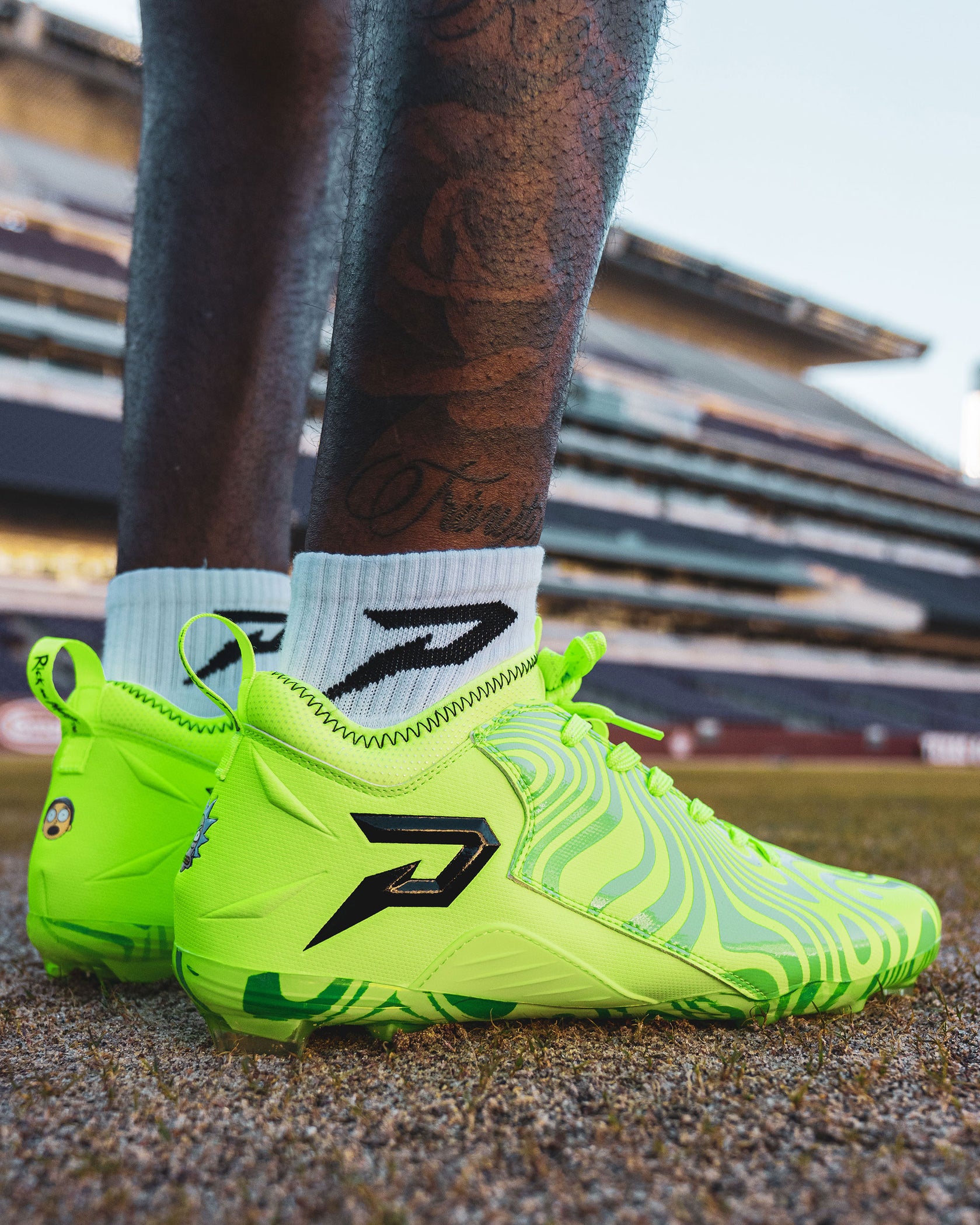 Rick and Morty Football Cleats - Quantum Speed 2.0 by Phenom Elite ...