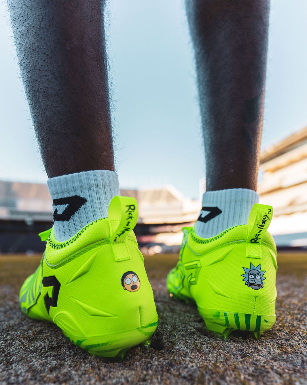 Rick and Morty Football Cleats - Quantum Speed 2.0 by Phenom Elite ...