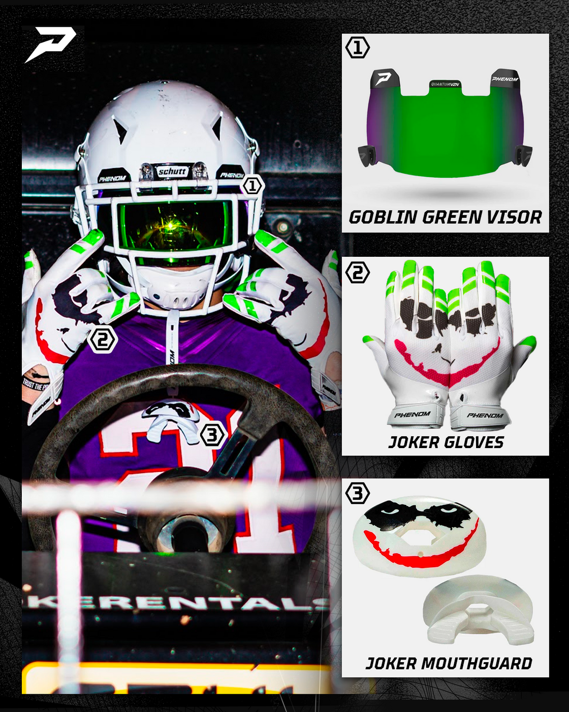 Hexa-Flow™ Mouthguard - The Joker — Phenom Elite Brand