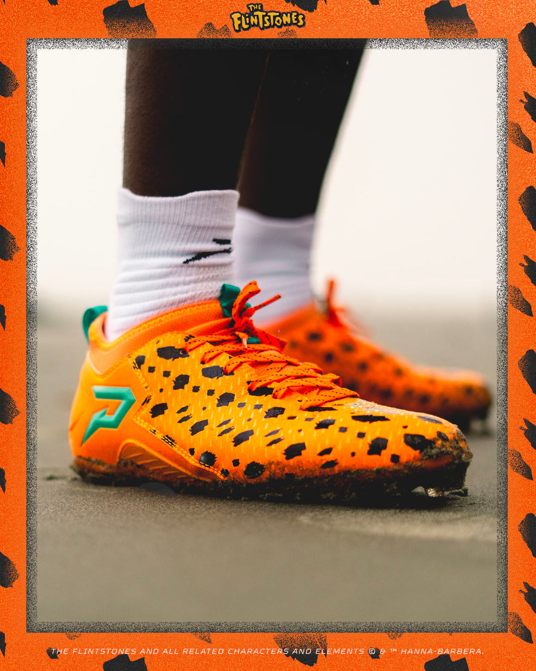 The Flintstones "Bedrock Blitz" Football Cleats - Quantum Speed by Phe ...