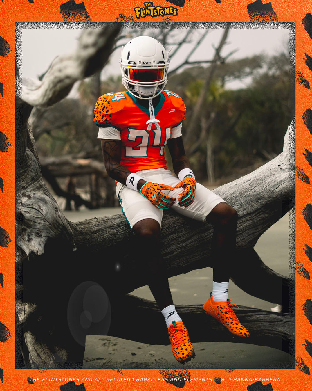 The Flintstones "Bedrock Blitz" Football Cleats - Quantum Speed by Phe ...