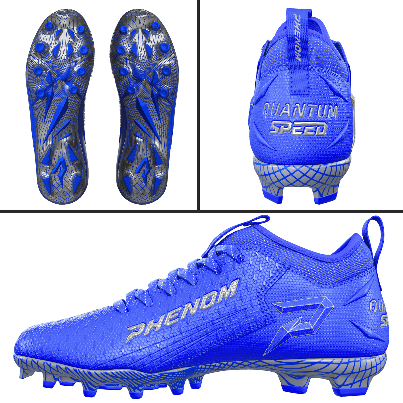 Quantum Speed 2.0 Football Cleats - Team Colors — Phenom Elite Brand
