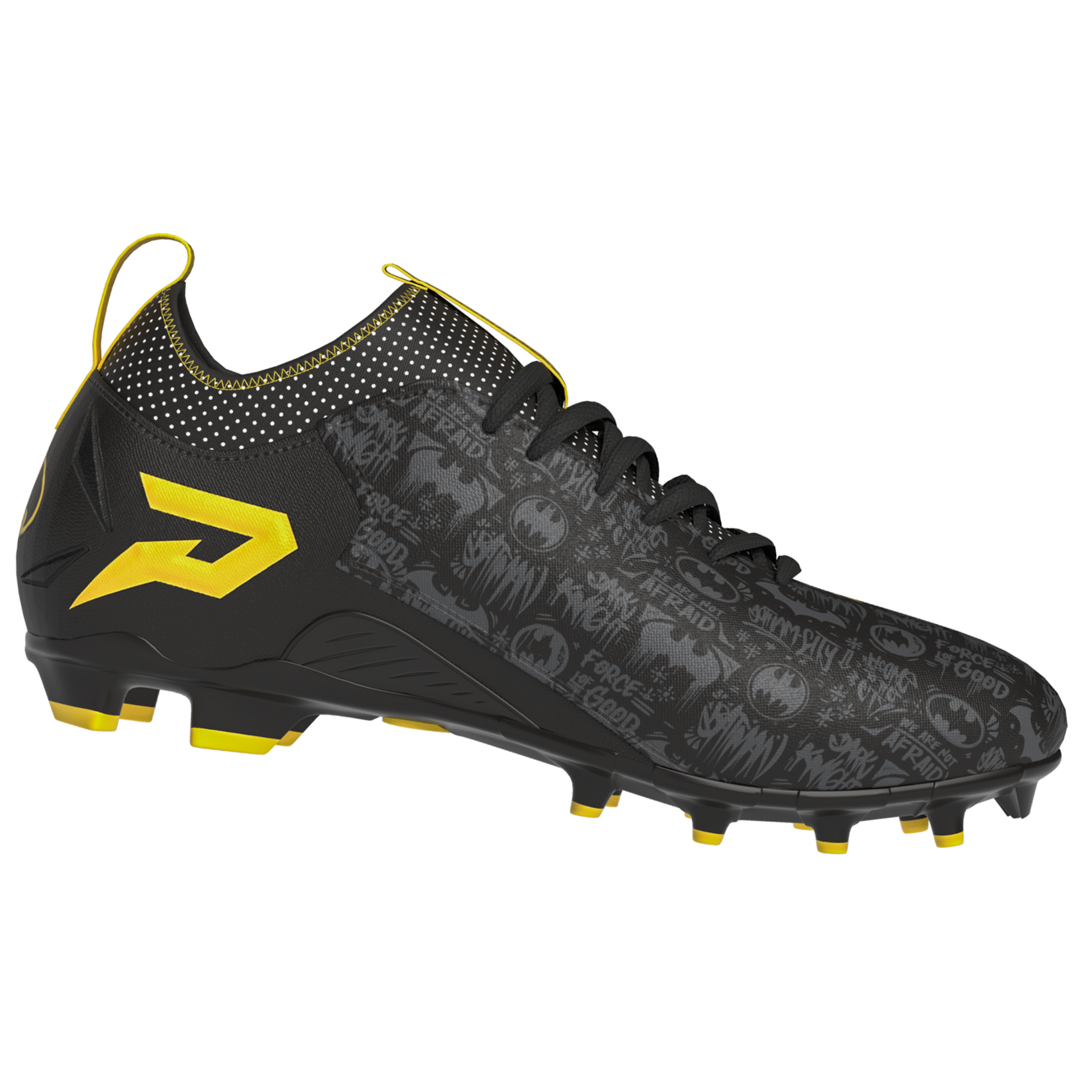Batman Football Cleats - Quantum Speed by Phenom Elite — Phenom Elite Brand