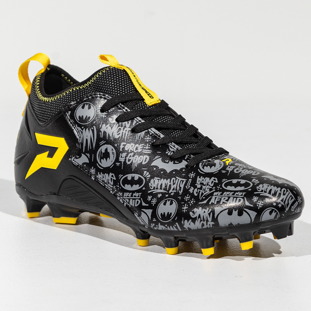 Batman Football Cleats - Quantum Speed by Phenom Elite — Phenom Elite Brand