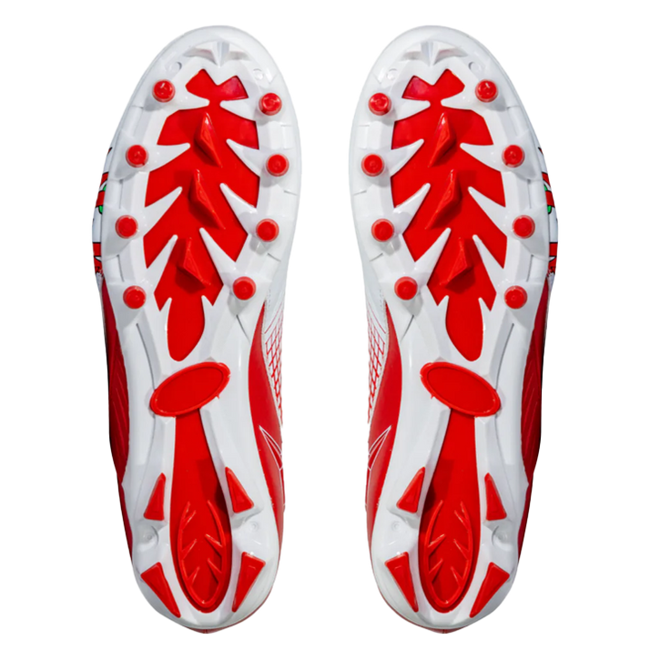 Knuckles the Echidna Football Cleats - by Phenom Elite — Phenom Elite Brand
