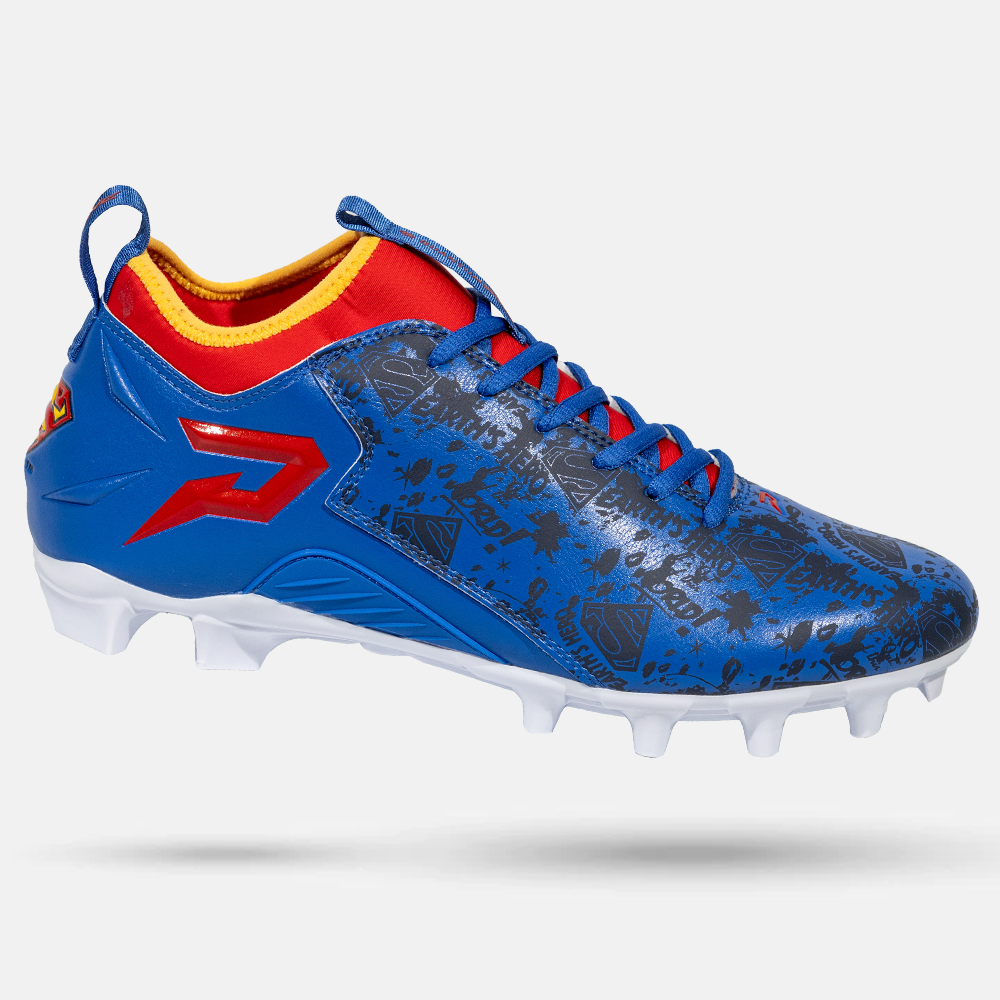 Superman Football Cleats - Quantum Speed by Phenom Elite — Phenom Elite ...