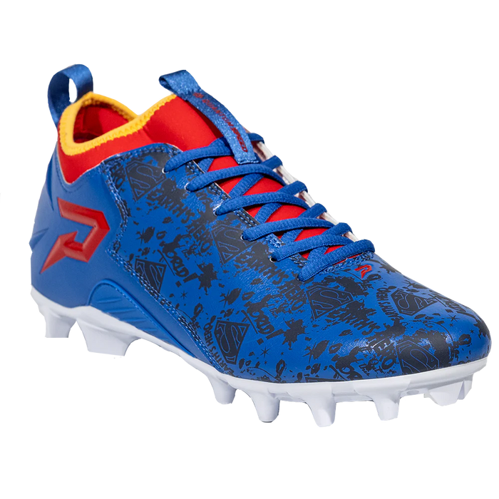 Superman Football Cleats - Quantum Speed by Phenom Elite — Phenom Elite ...