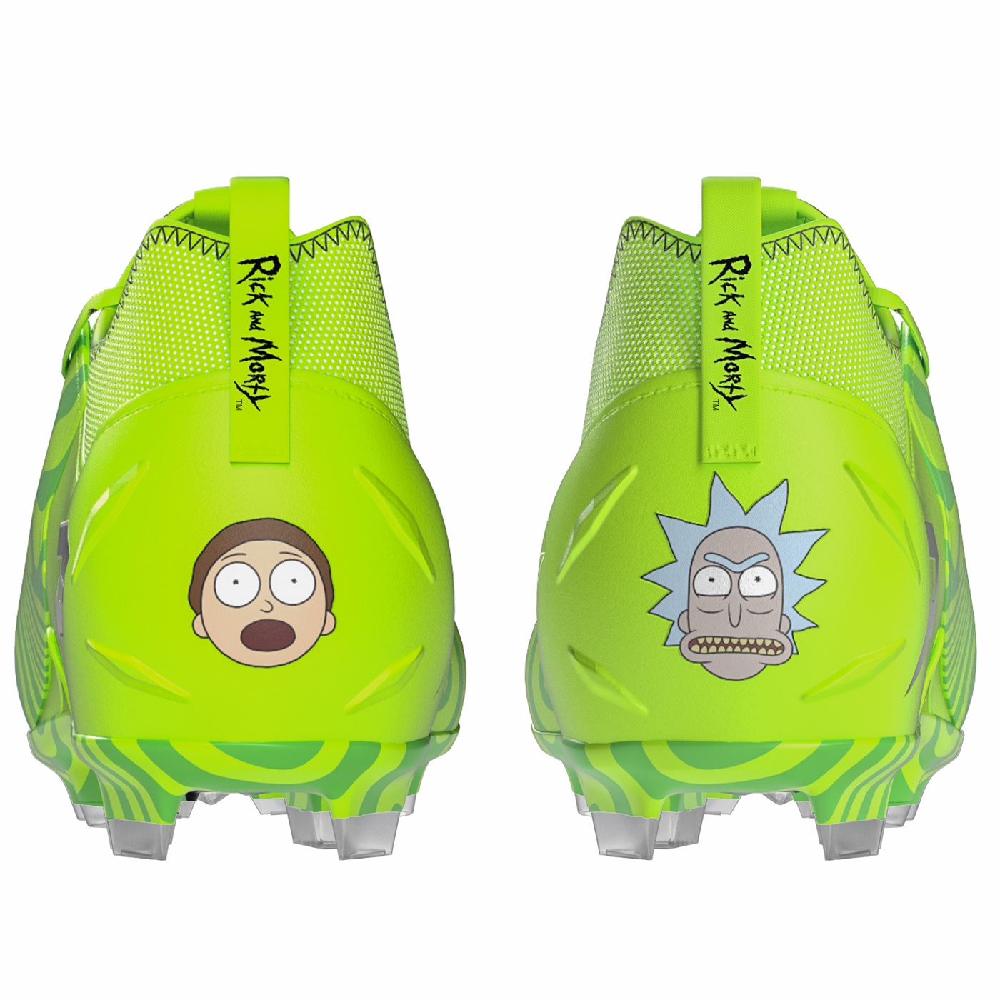 Rick and Morty Football Cleats - Quantum Speed 2.0 by Phenom Elite ...
