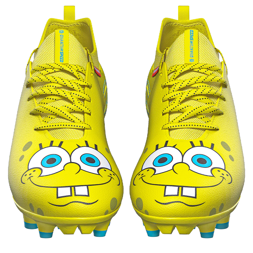 SpongeBob Football Cleats - Quantum Speed 2.0 by Phenom Elite — Phenom ...