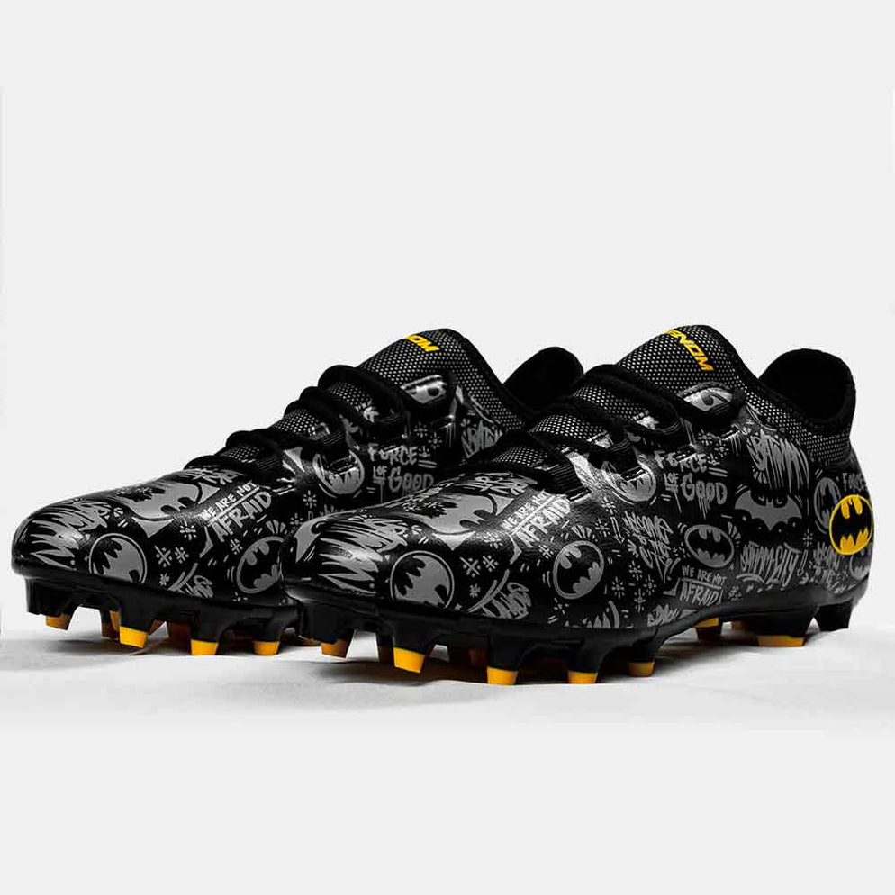 Batman Football Cleats - Velocity 2.0 by Phenom Elite — Phenom Elite Brand