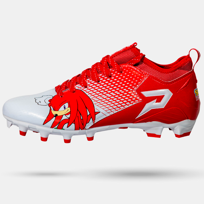 Knuckles the Echidna Football Cleats - Quantum Speed by Phenom Elite ...