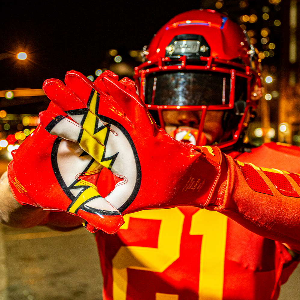 Football Gloves - DC Comics — Phenom Elite Brand